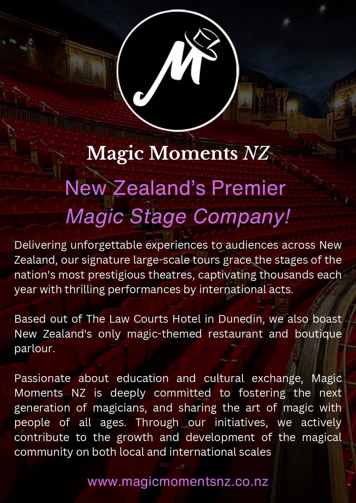 MAGIC MOMENTS NZ